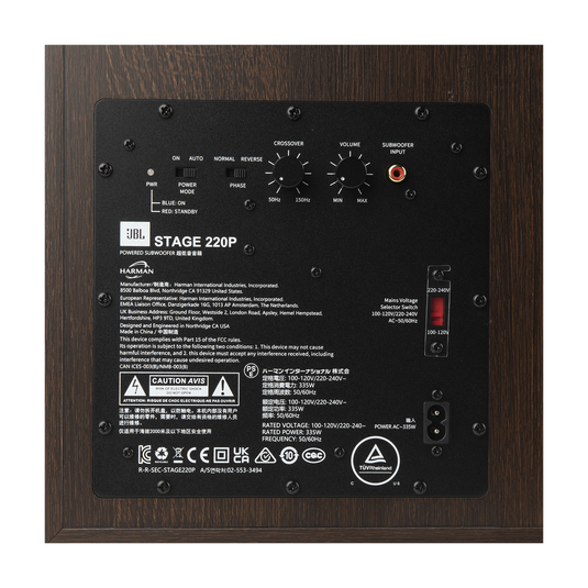 Stage 220P | 12-inch (300mm) 500W Powered Subwoofer