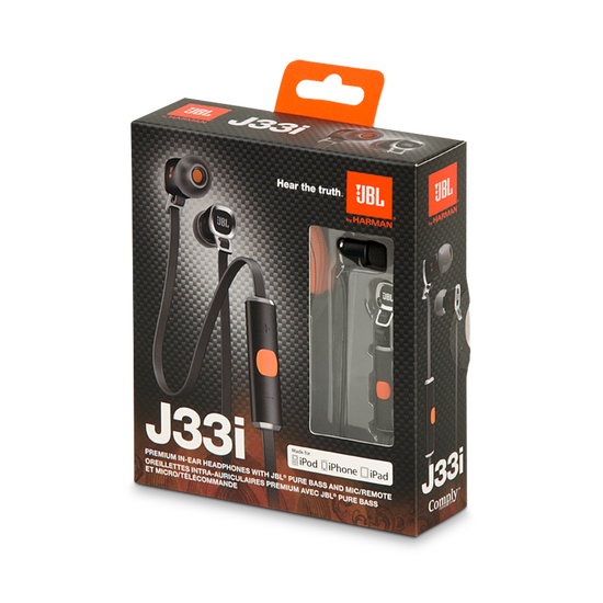 J33i | Premium in-ear headphones with microphone