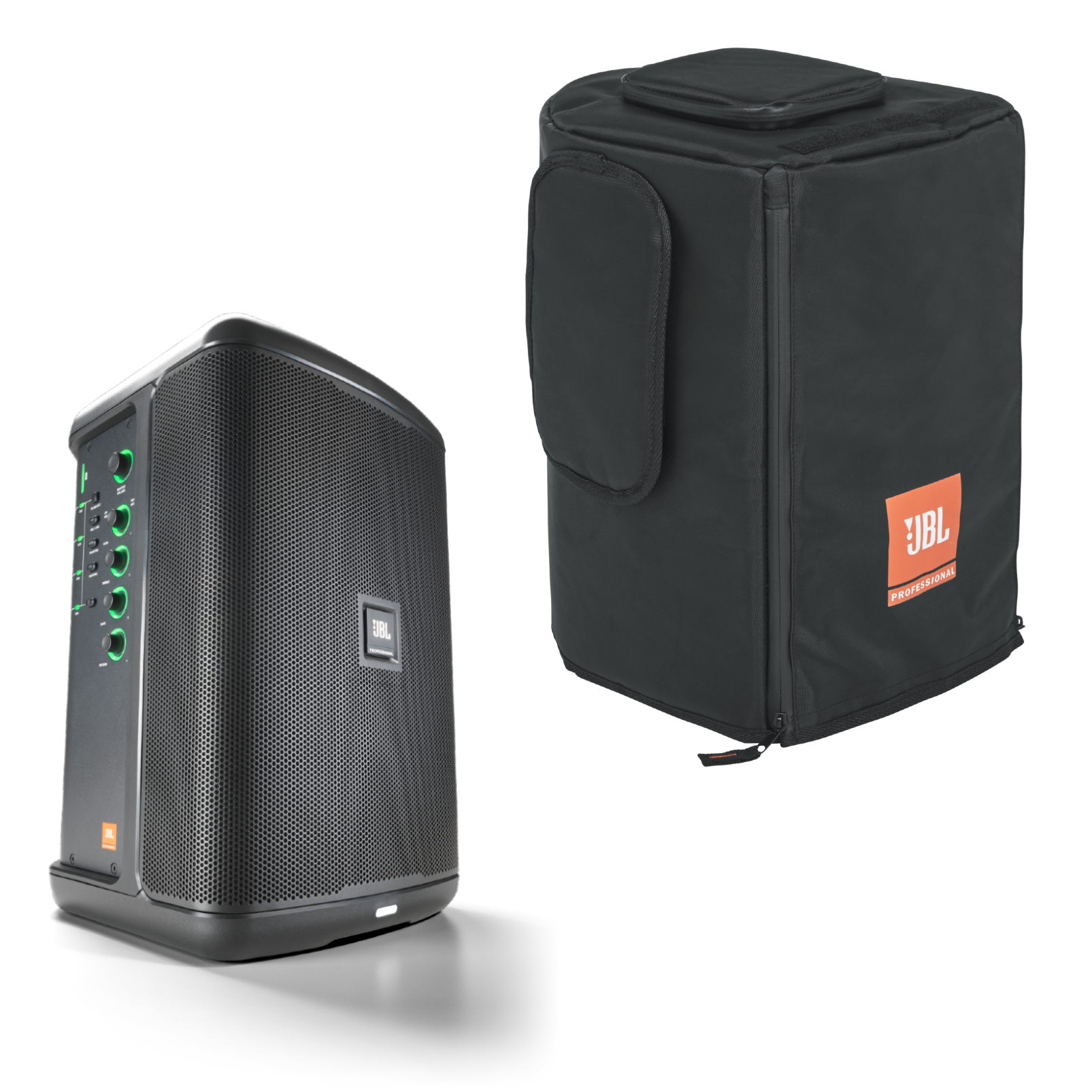 JBL EON ONE Compact + Convertible Cover Bundle