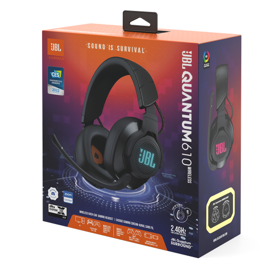 JBL Quantum 610 Wireless | Wireless over-ear gaming headset