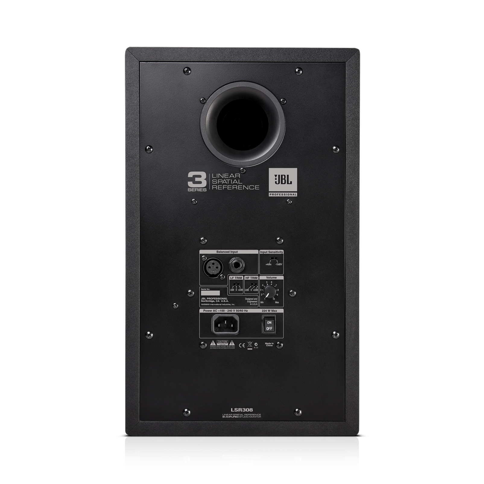 JBL LSR308 | 8" Two-Way Powered Studio Monitor