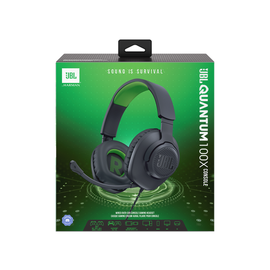 JBL Quantum 100X Console | Wired over-ear gaming headset with a ...