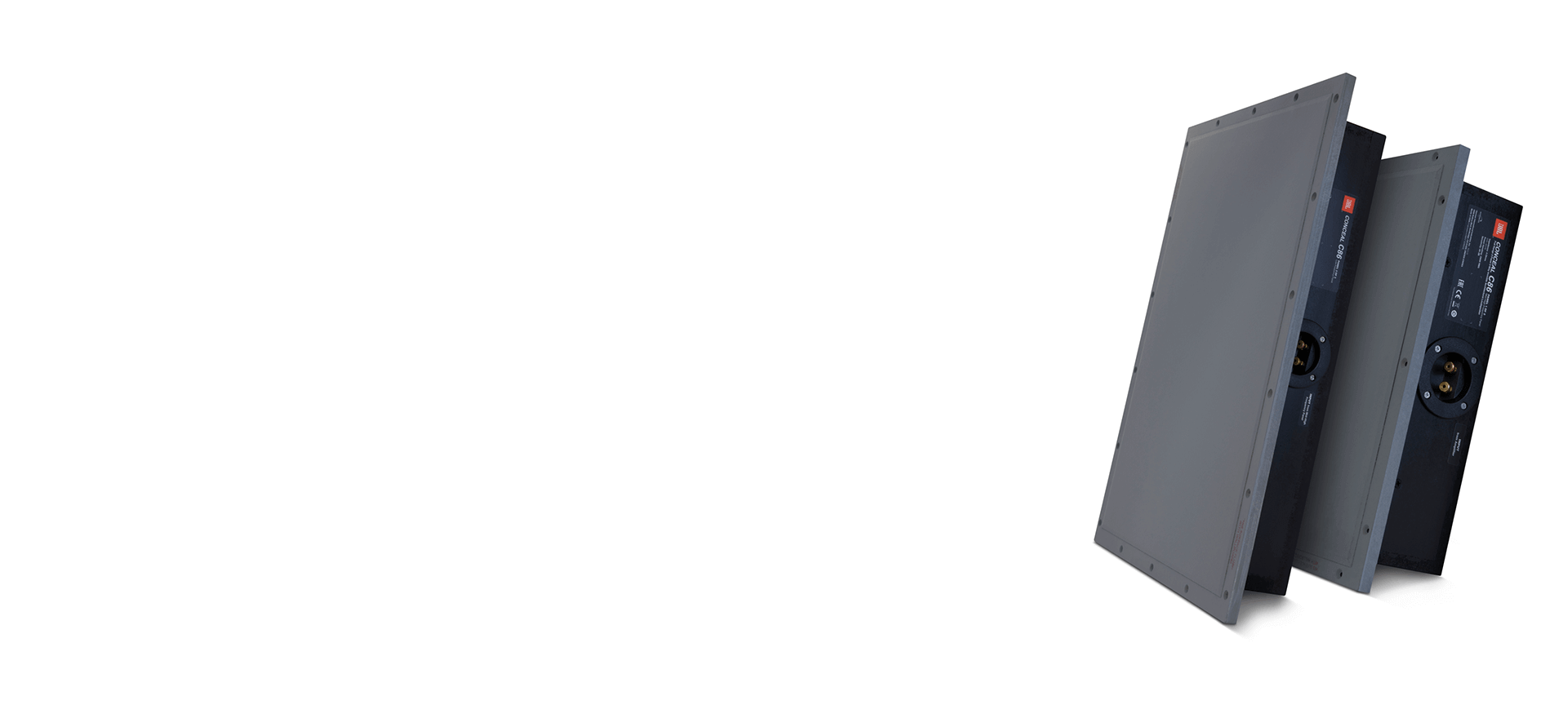 Conceal C86 | 8-inch (200mm) 6-element, Dual Panel Invisible Loudspeaker