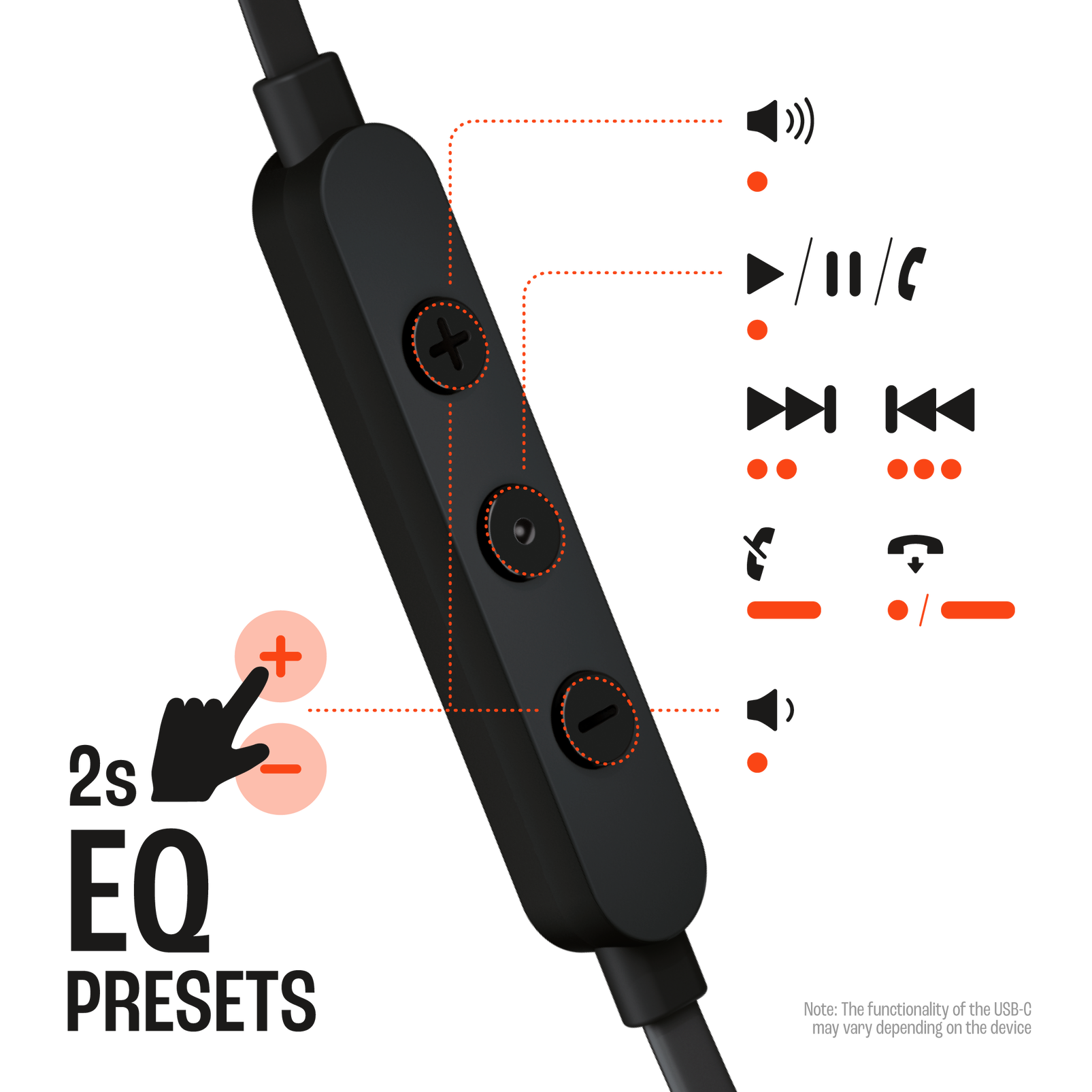 JBL Tune 310C USB | Wired Hi-Res In-Ear Headphones