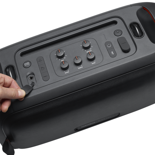 JBL PartyBox On-The-Go | Portable party speaker with built-in lights ...