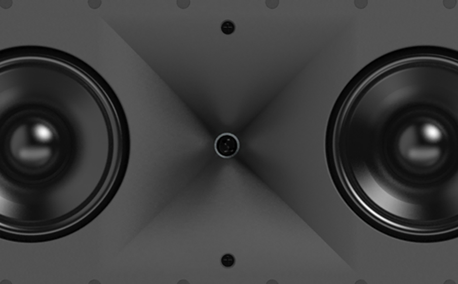 SCL-6 | 2.5-Way Quadruple 5.25-inch (130mm) In-Wall Loudspeaker