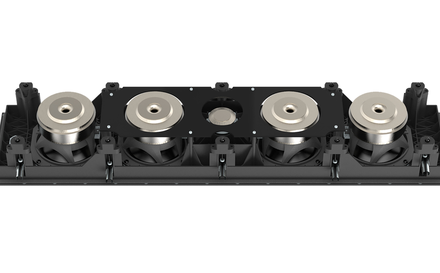 SCL-6 | 2.5-Way Quadruple 5.25-inch (130mm) In-Wall Loudspeaker
