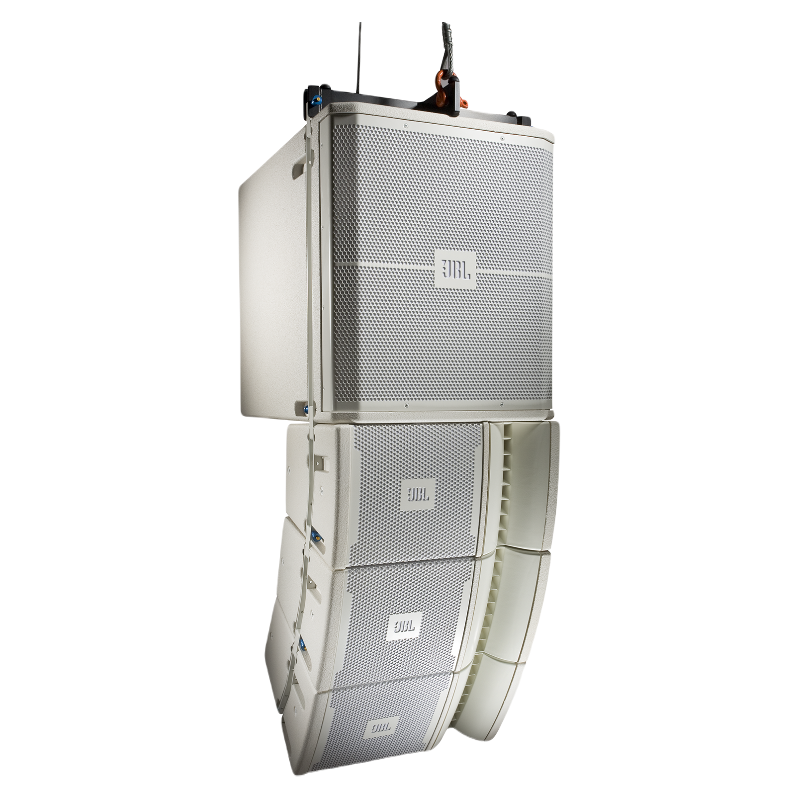 JBL VRX928LA-WH + VRX915S-WH Array Bundle | 8" Two-Way Line Array Loudspeakers,15" Bass Reflex ...