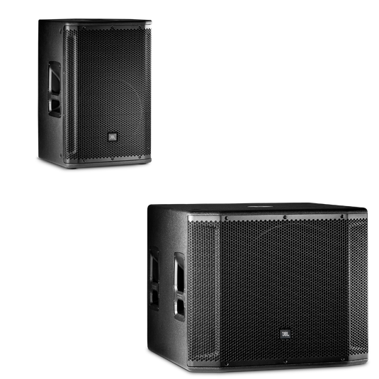 SRX812 + SRX818S Speaker Sub Bundle | High-powered passive 12" PA ...