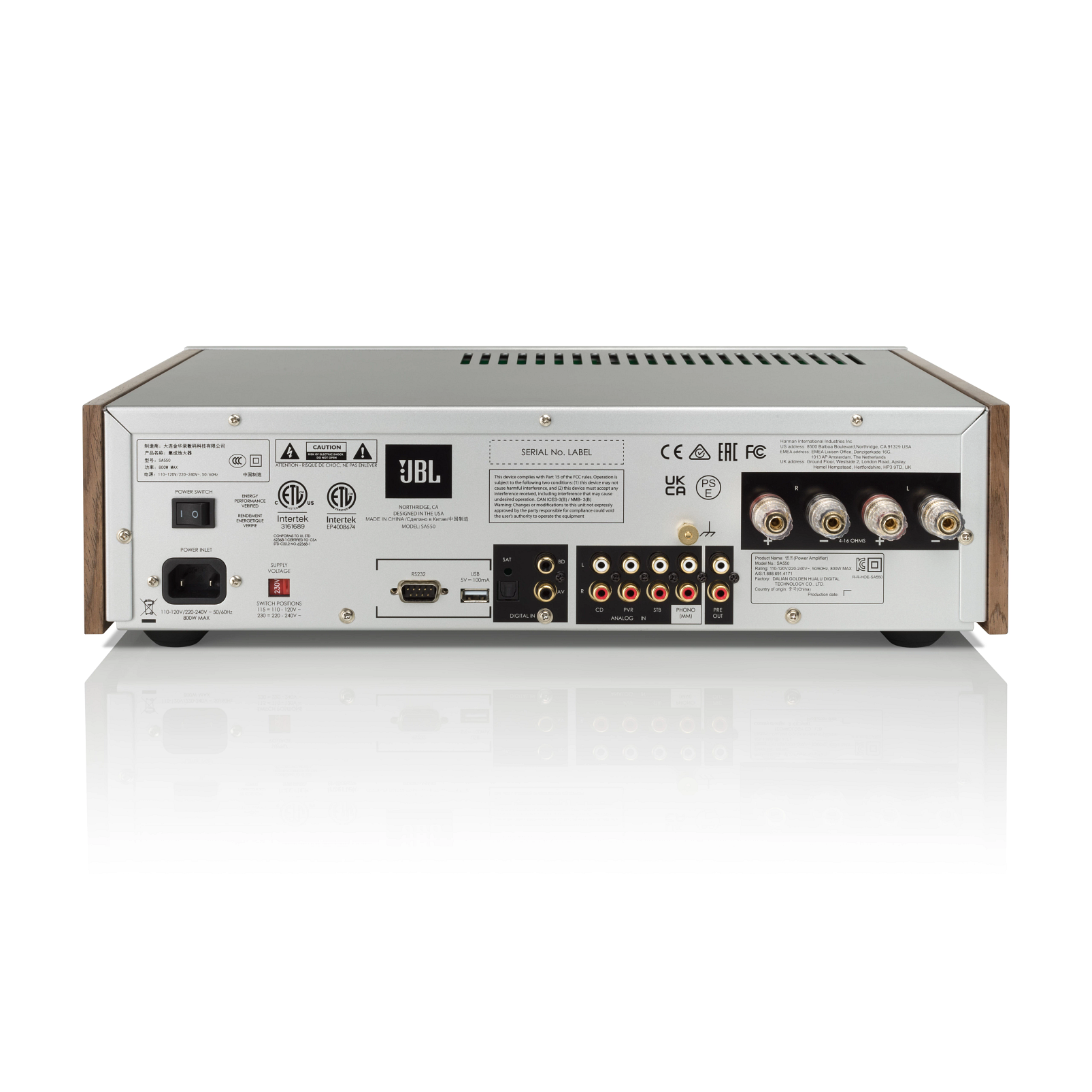 SA550 Classic | Integrated Amplifier with Bluetooth