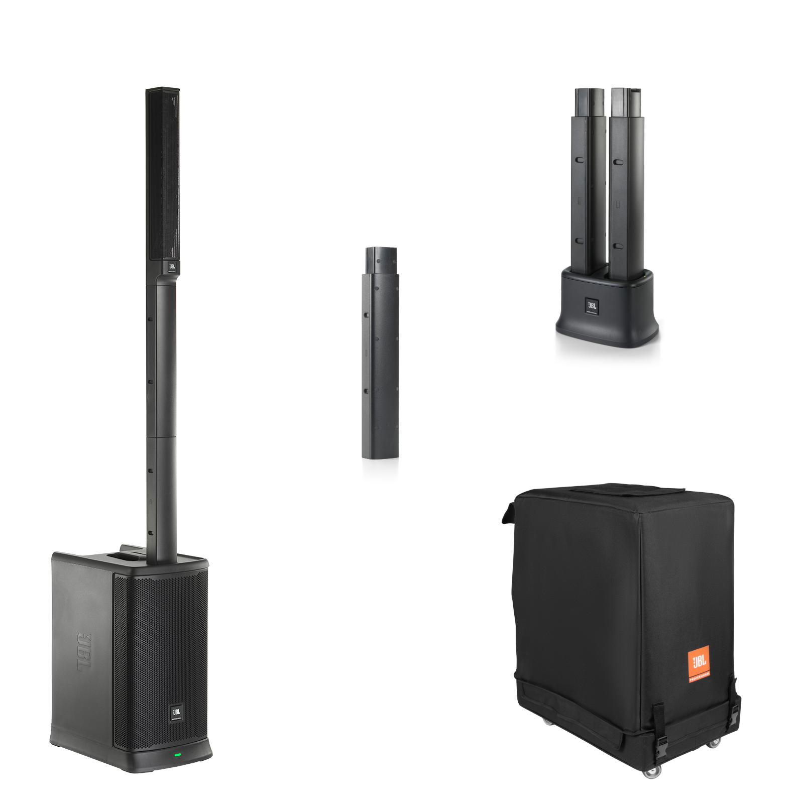 JBL EON ONE MK2 Pro Pack Bundle | All-In-One, Battery-Powered Column PA ...