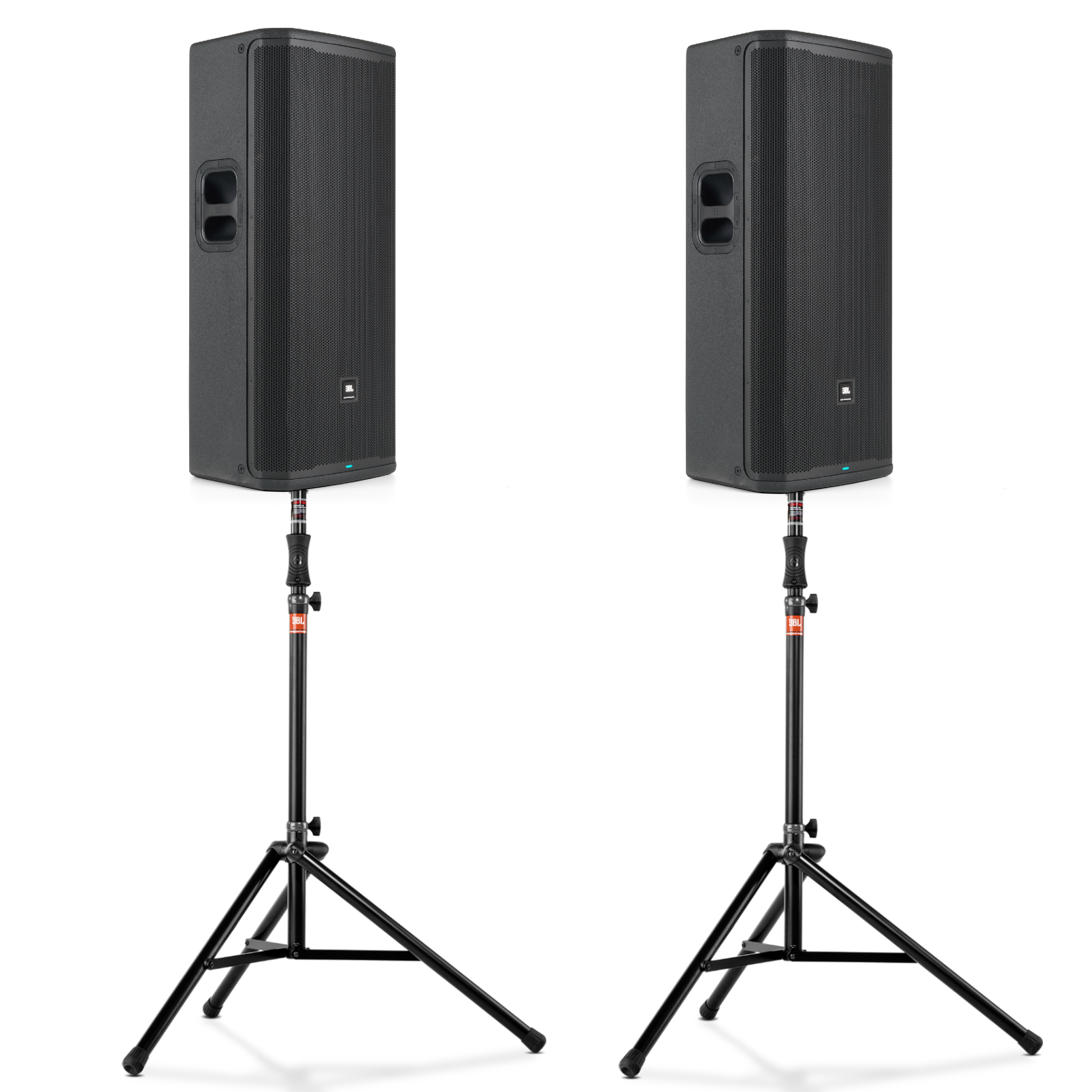 JBL PRX925 + GA Stands Bundle | Powered Two-Way Dual 15-Inch PA ...