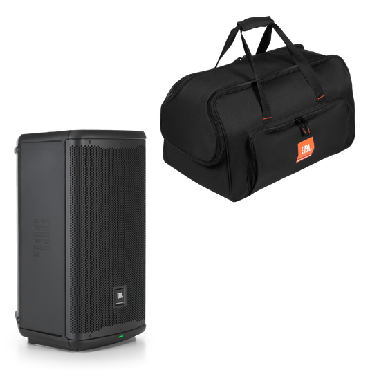 JBL EON710 + Tote Bag Bundle | 10-inch Powered PA Speaker with ...