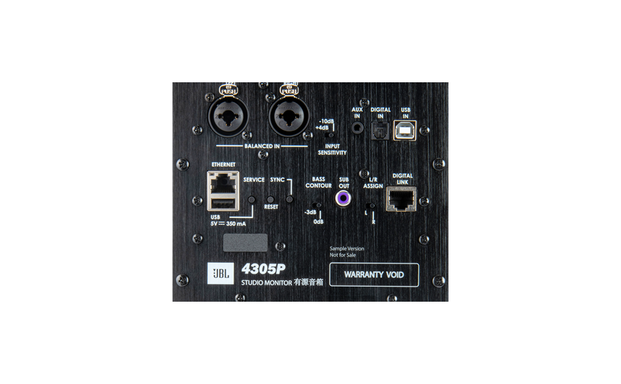 4305P Studio Monitor | Powered Bookshelf Loudspeaker System 4305P Studio Monitor | Powered Bookshelf Loudspeaker System