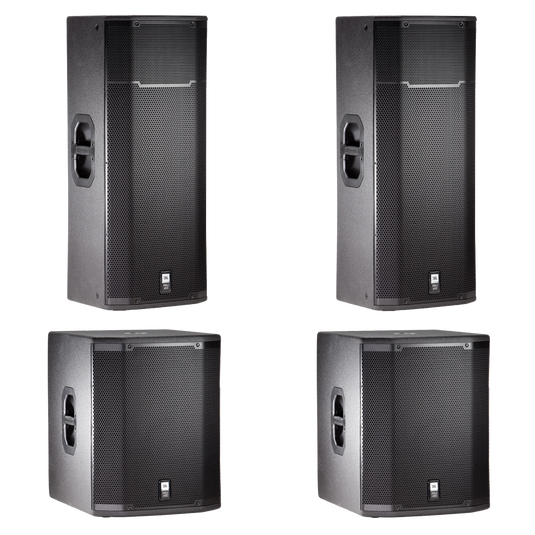 JBL PRX425 + PRX418S Bundle | Dual 15" Two-Way Mains and 18" Subwoofers