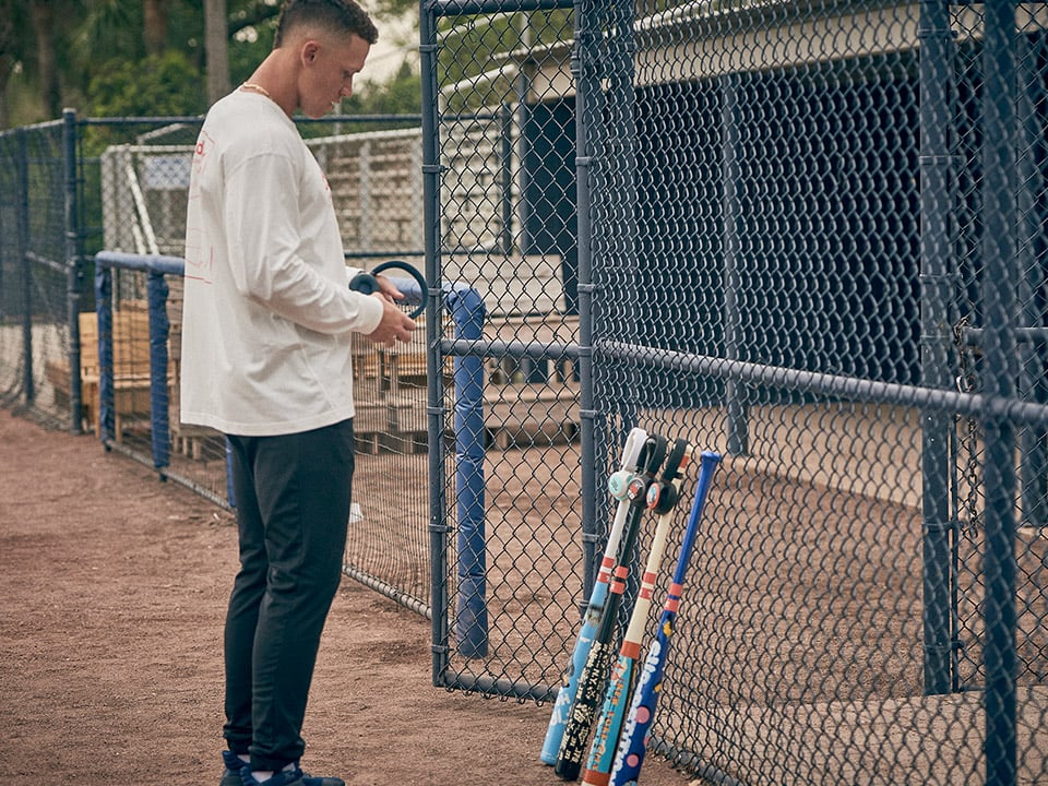 Aaron Judge In Batting Practice