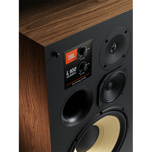 JBL L100 med förstärkare